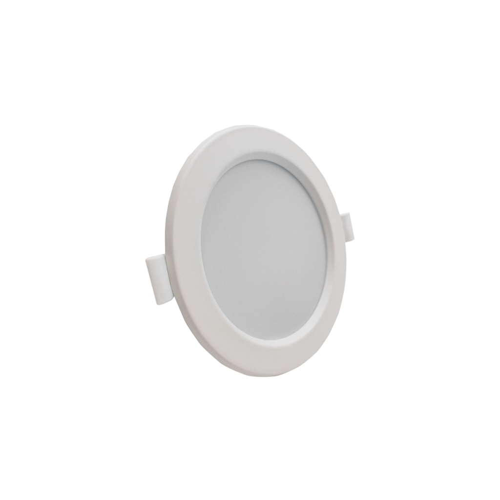PANEL LED DOWNLIGHT EMPOTRAR A TECHO REDONDA 7W BLANCO FRIO TECNOLED ...